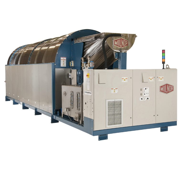 MILNOR CBW Pulseflow Batch Washer PF76028, PF76039, PF92048